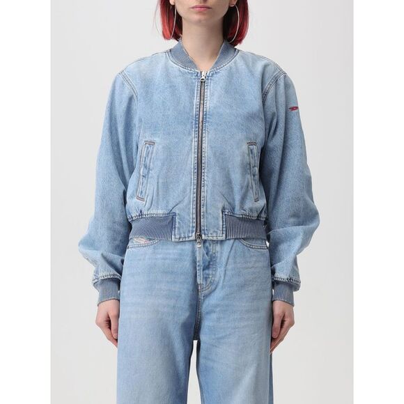 Diesel | Jackets & Coats | Diesel Jacket Woman Blue | Poshmark
